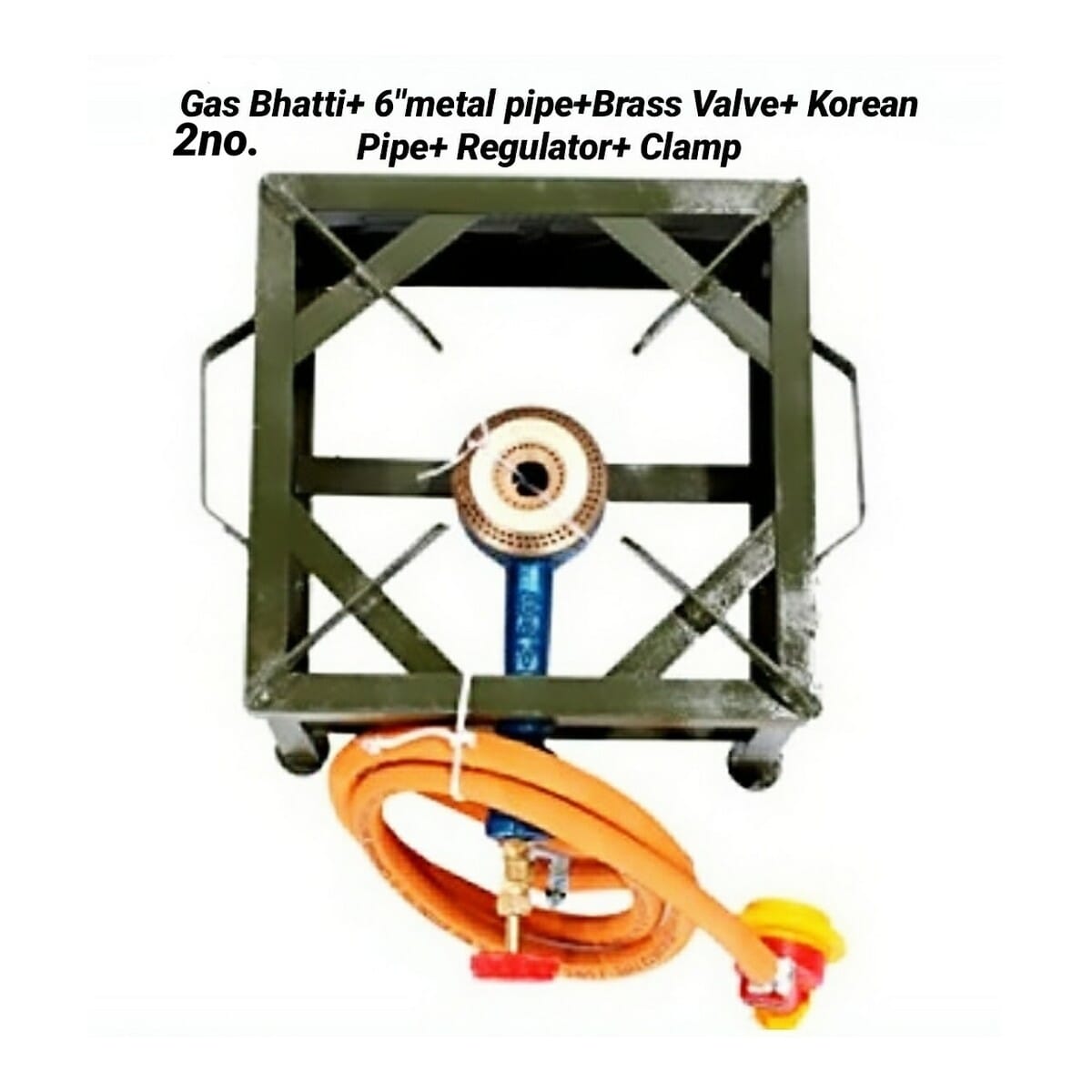 Iron High Pressure Gas Stove Bhatti Chulo Set 1 No. | Daraz.com.np