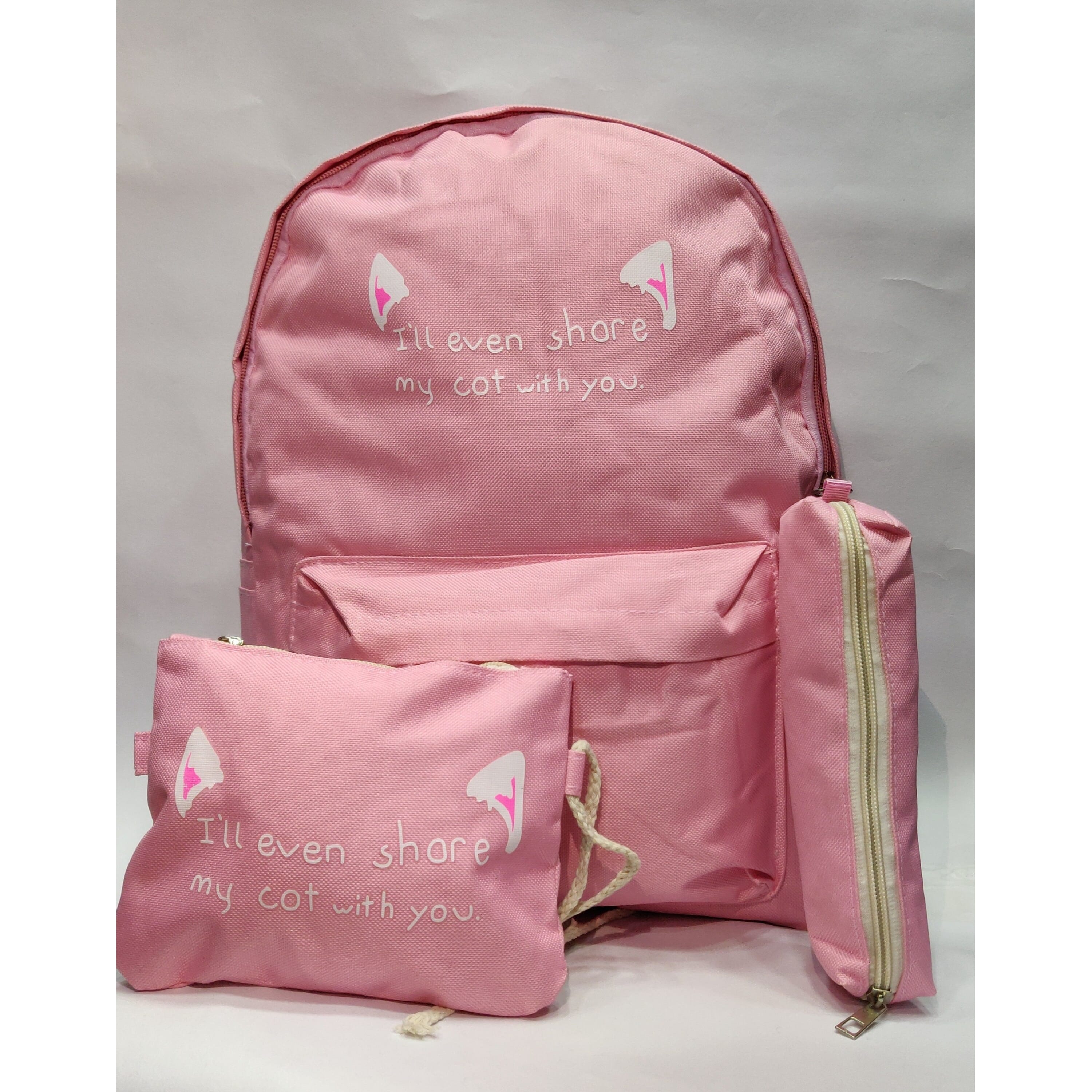 3 In 1 Set Ladies Bag Backpack School College For Women - Bags | School ...