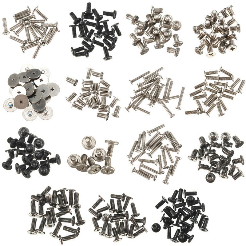 helper 300pcs M2/M2.5/M3 Machine Screws Set for Laptop/Hard Disk ...