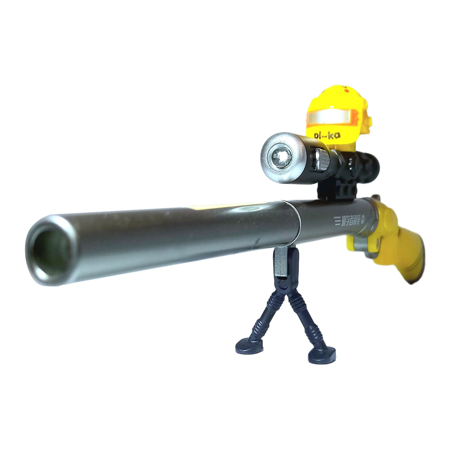 Flat Nib Cartridge Ink Pen With Torch | Toy Gun Design Cartridge Ink ...