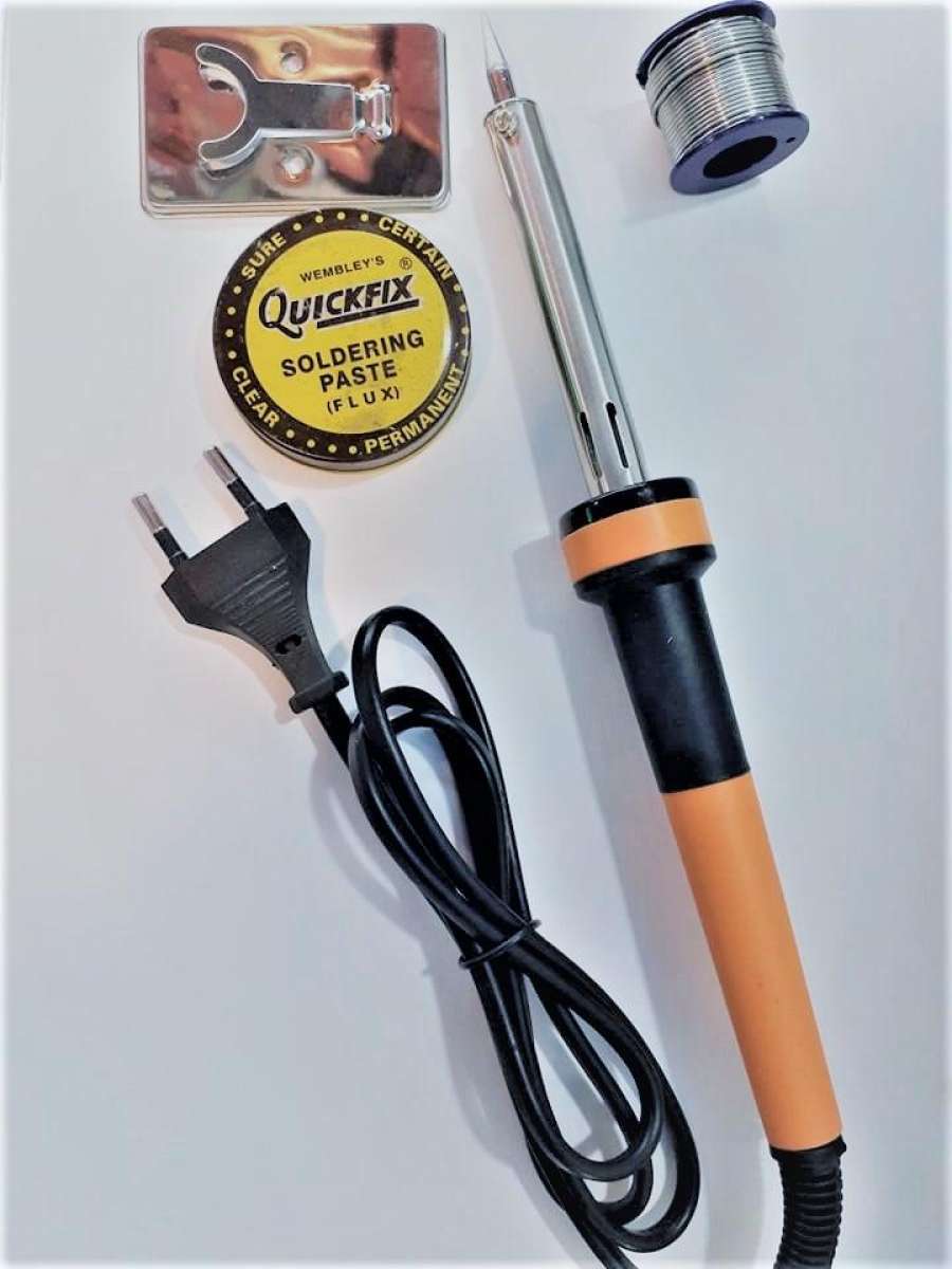 Soldering Iron Rod Soldering Wire Flux Set | Daraz.com.np