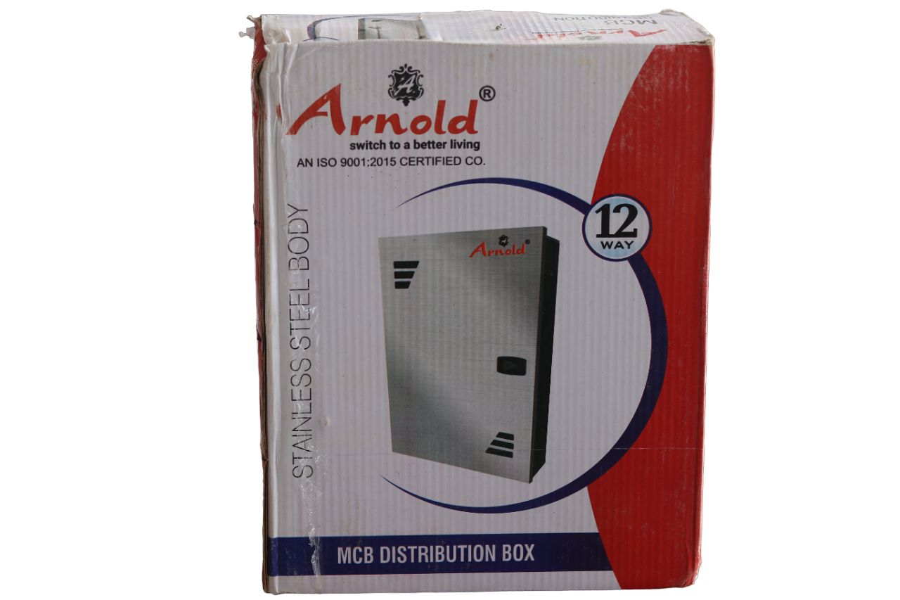 Arnold 12 Way Mcb Distribution Box ( DB Box ) | Daraz.com.np