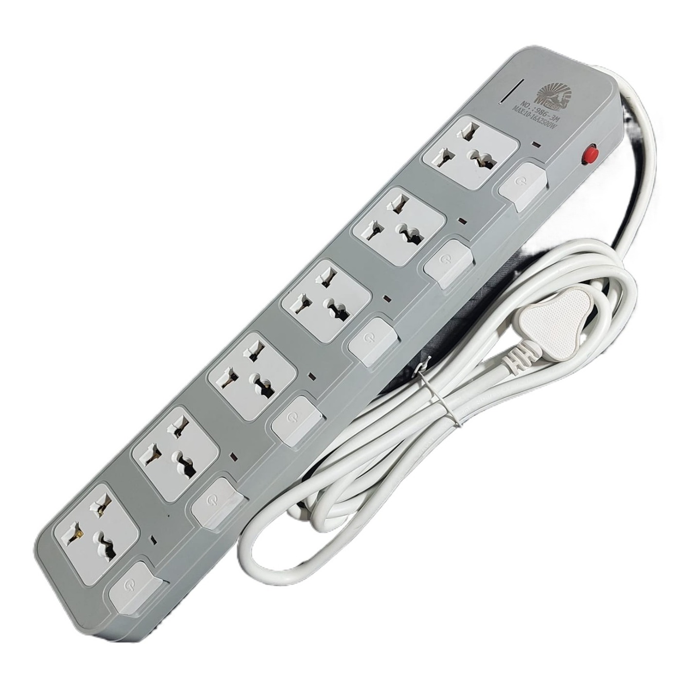 6 port Extension Multiplug-986 - 2500W (Wire 10M) | Daraz.com.np