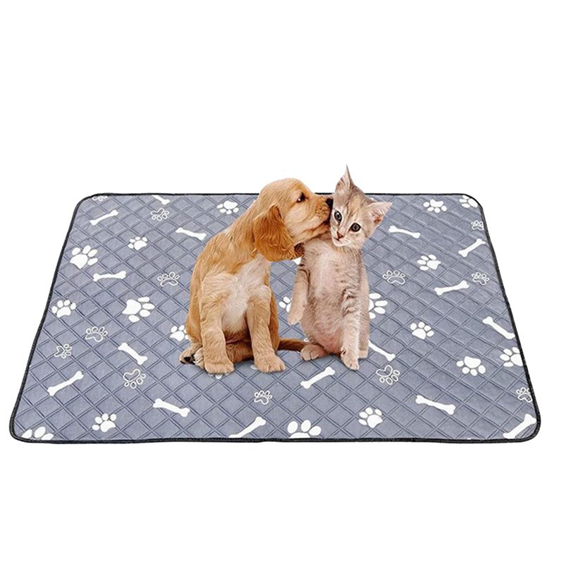 2Piece Washable Dog Pet Diaper Mat Urine Absorbent Environment Protect ...