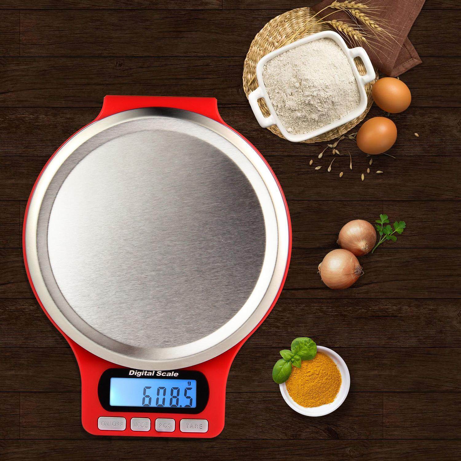 Digital Kitchen Scale Multifunction Stainless Steel Food Scale Smart ...