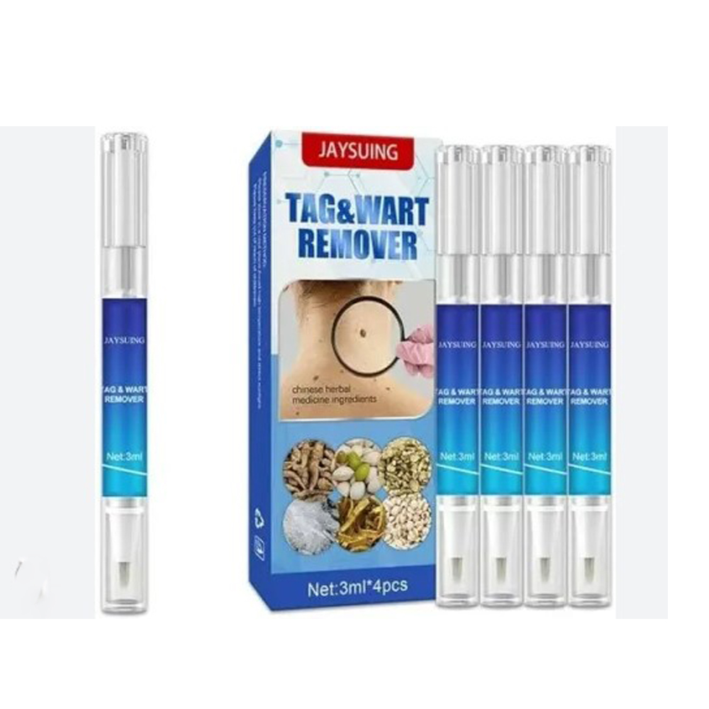 Pack Of 4 Skin Tag Remover Pen Natural Mole Nevus Wart Skin Tag | Daraz ...