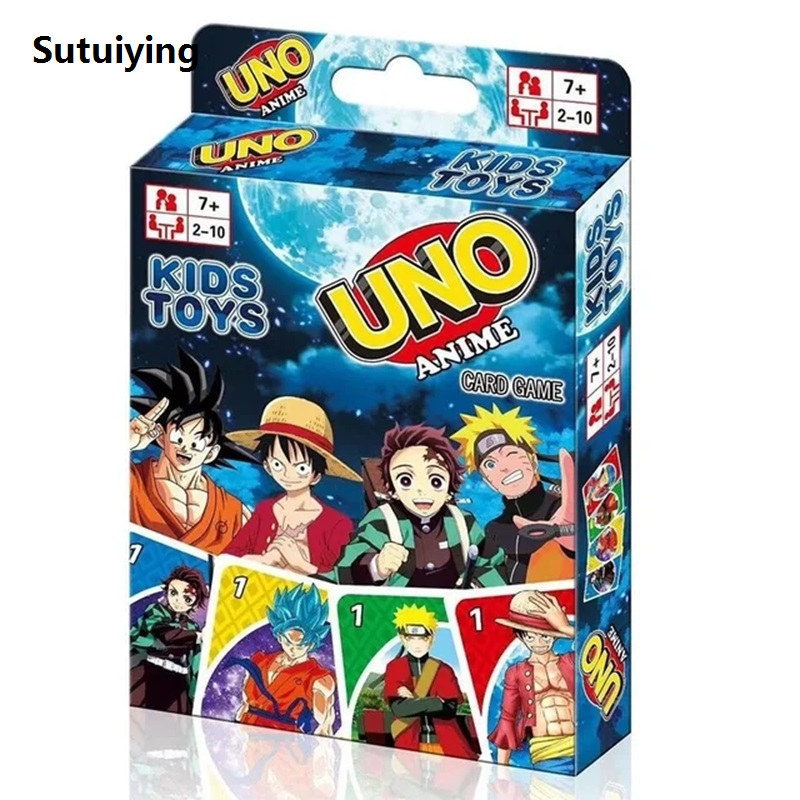Sutuiying Mattel Games UNO Dragon Ball Card Game for Family Night ...