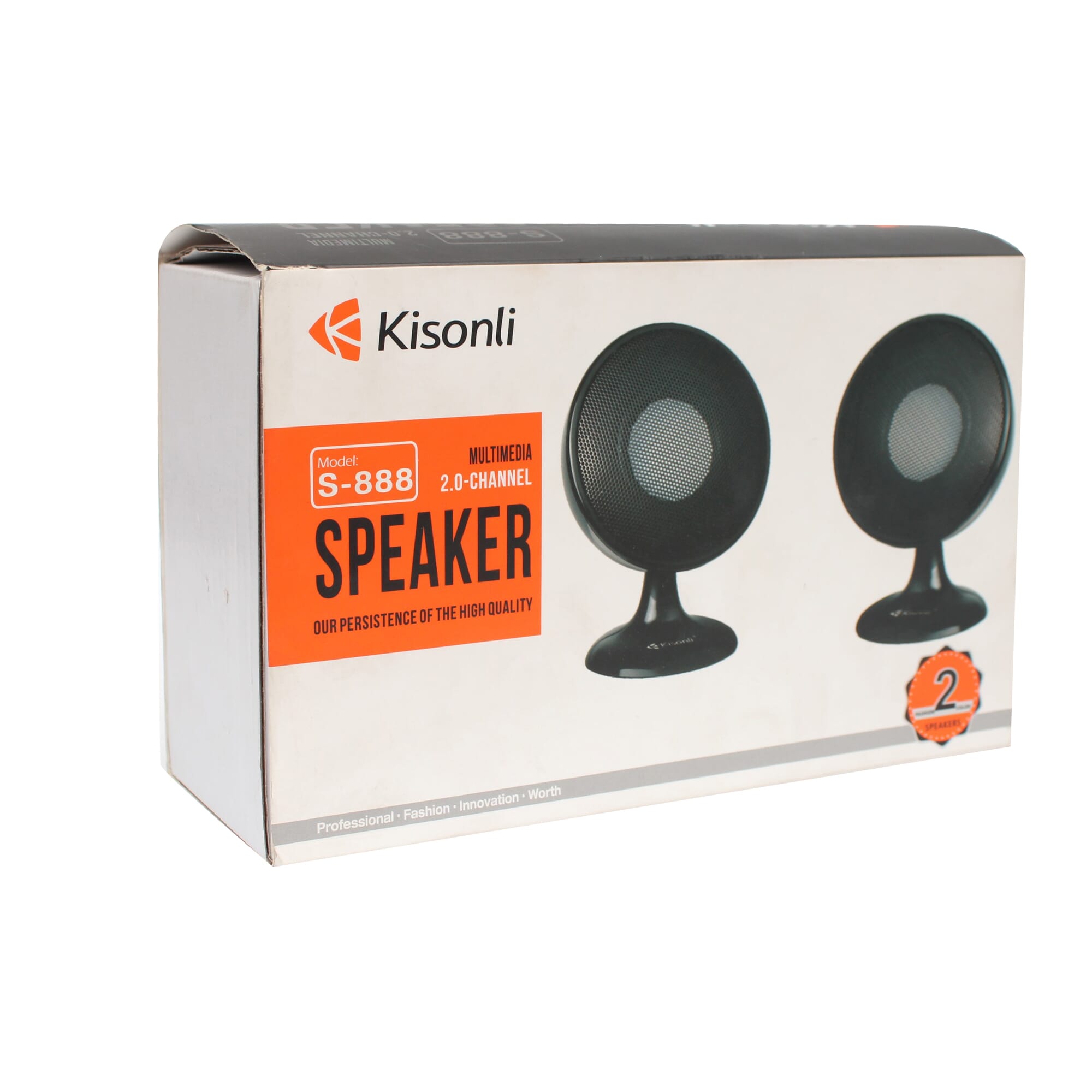 Kisonli S-888 Speaker 2.0 Channel Multimedia | Daraz.com.np