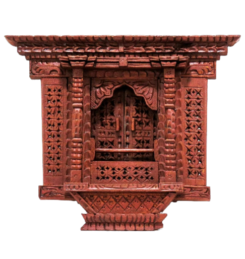Nepali Wooden Sliding Jhyal Frame (9x8)'' | Daraz.com.np