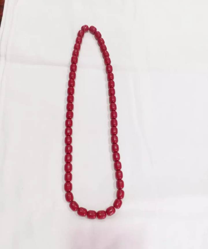 Newari Traditional Red Muga Mala For Women | Daraz.com.np