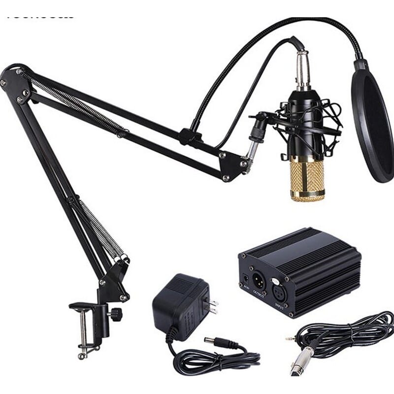 Bm800 Condenser Microphone with Phantom Power Supply | Daraz.com.np