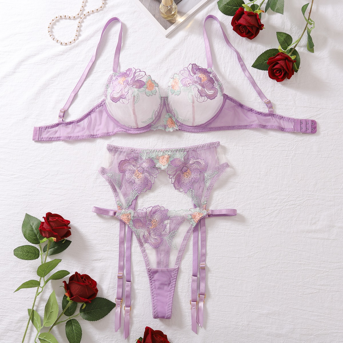 suit panties suit bra sexy 3 muziskat lingerie suit ladies piece ...