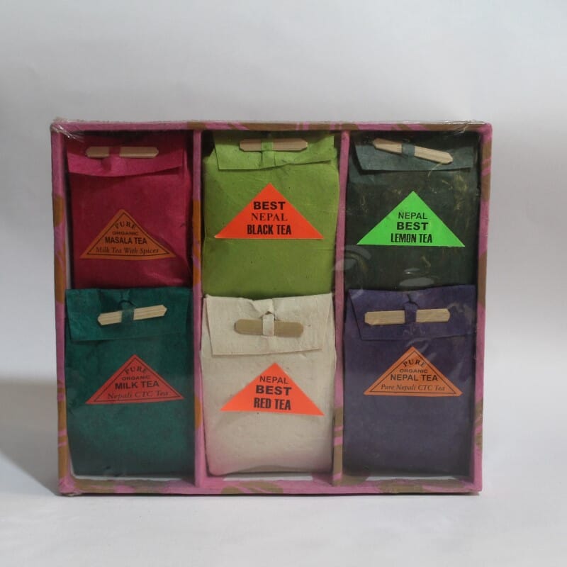 Pure Organic Mix Masala Tea/Red Tea/Lemon Tea/Milk Tea/Nepal Tea Paper ...