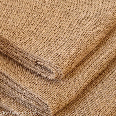 10 Meters of Raw Jute Fabric | All Natural and Eco-friendly Non ...