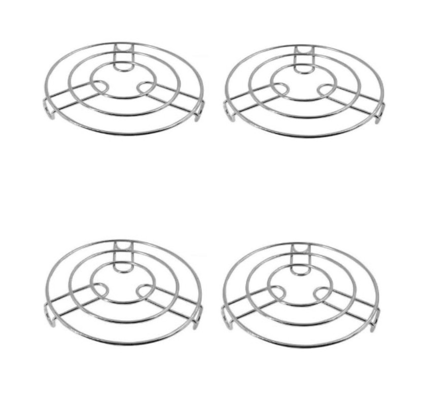 Stainless Steel Heavy Pot Stand 4pcs | Daraz.com.np