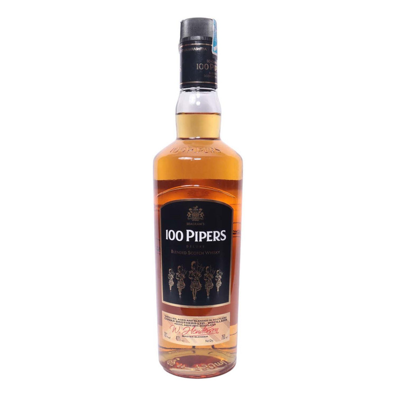 100 Pipers Blended Scotch Whisky - 750ml | Daraz.com.np