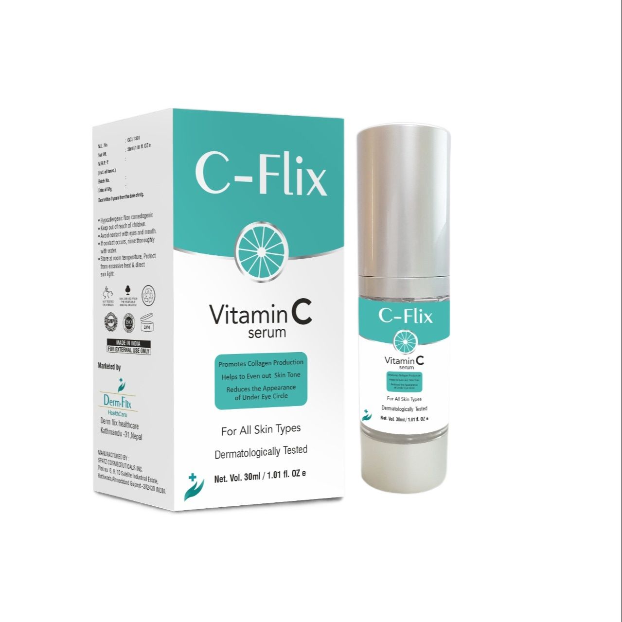 C-Flix Vitamin C Serum, 30Ml | Daraz.com.np