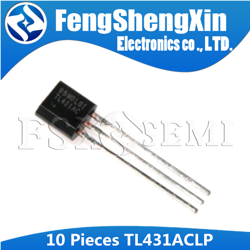 10PCS TL431ACLP TO92 TL431AC TO-92 TL431 TL431A ADJUSTABLE PRECISION ...