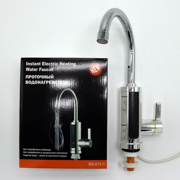 Instantaneous Water Heater Flexible Faucet With Screen Chrome Plated ...