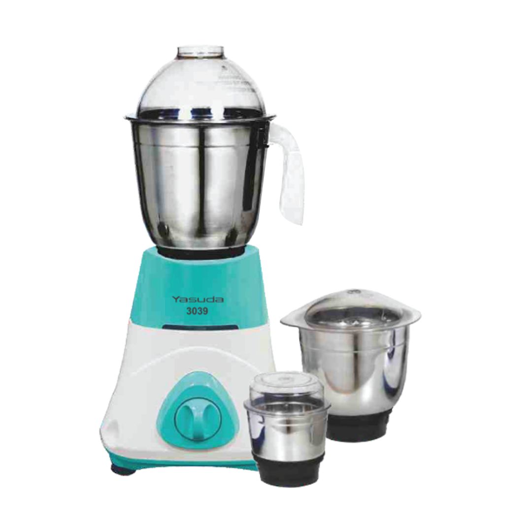 Yasuda 3 Jar Mixer Grinder Beauty (YS-3039) | 550W Copper Motor | 3 ...