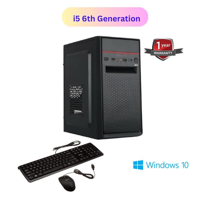 Desktop Computer CPU Set i5 6th Generation, 8GB RAM, 256GB SSD | Daraz.com.np