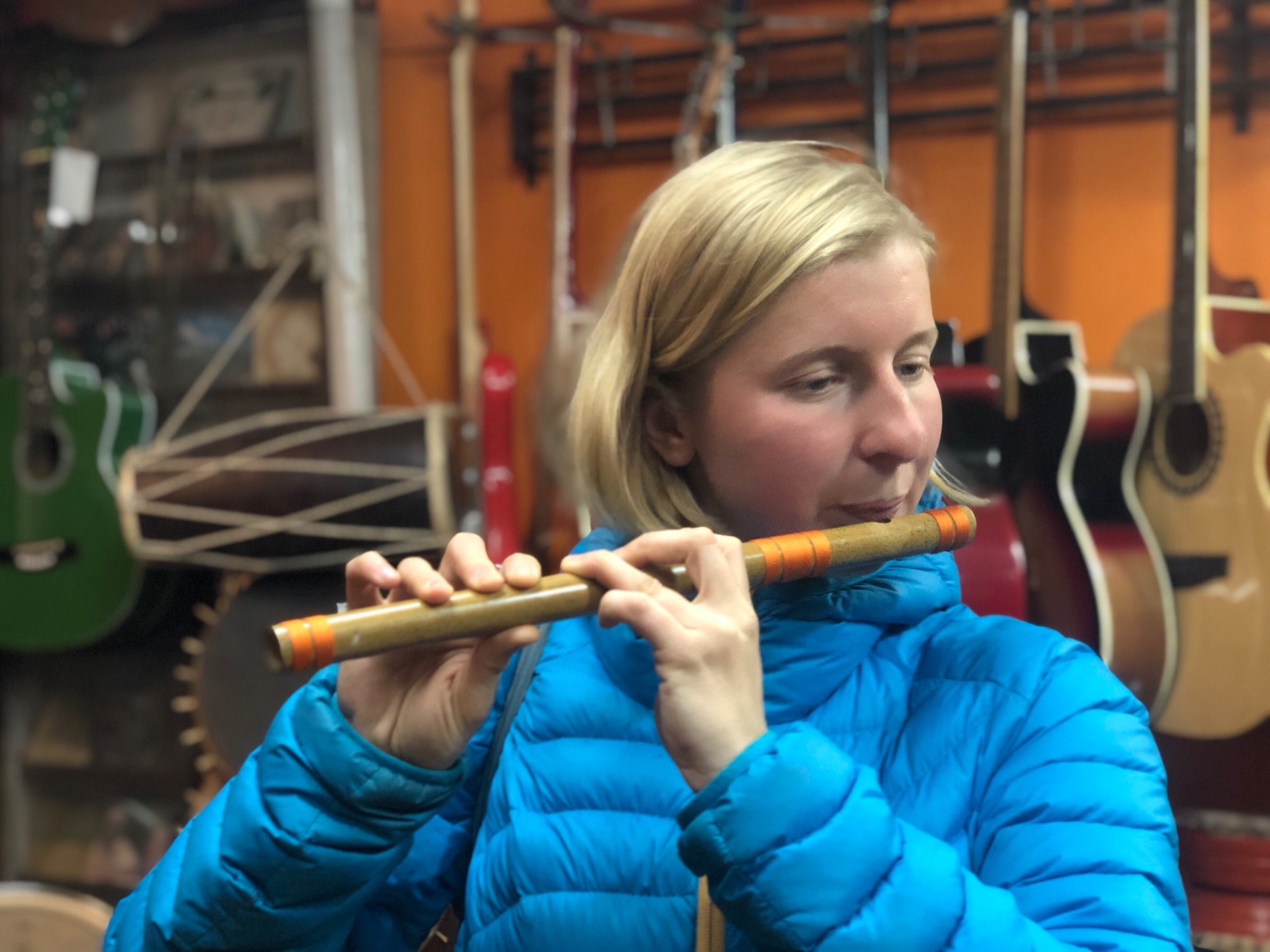 Professional Bamboo Flute GG Scale-26Inch- | Daraz.com.np