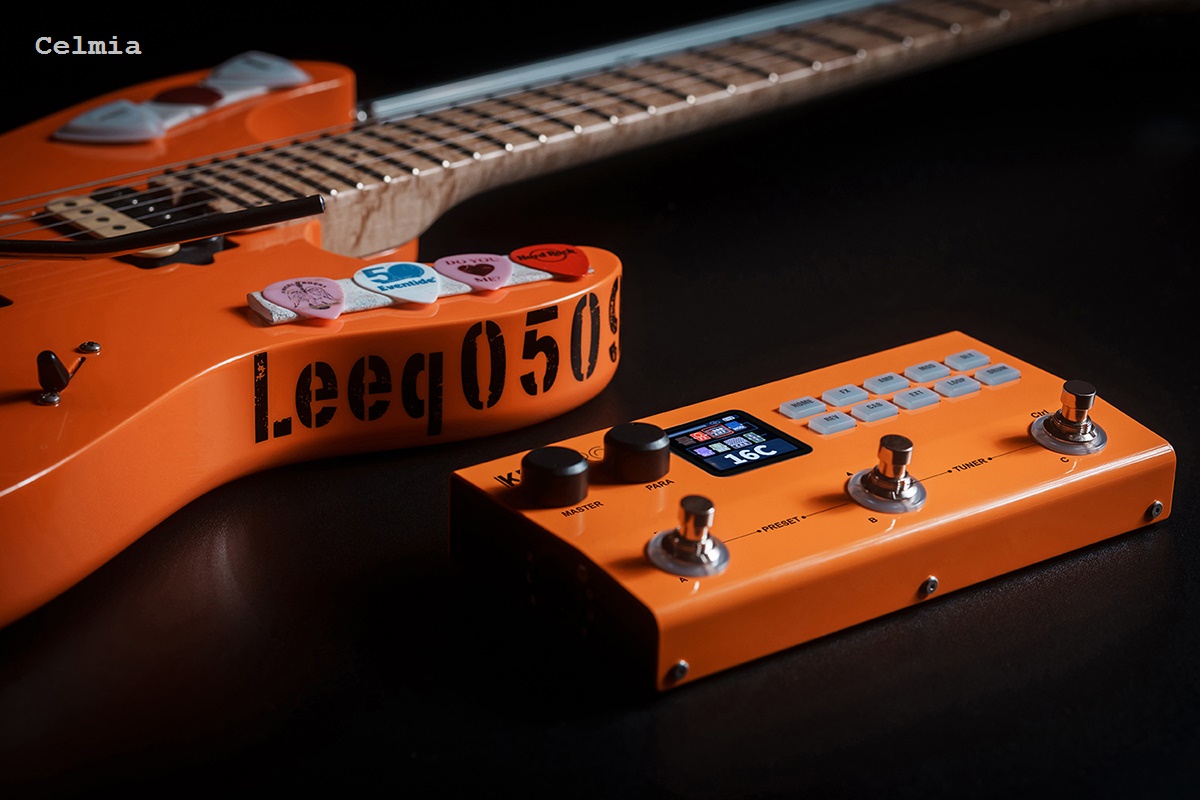 Celmia Yuimer KPT PRO Guitar Effect Pedal,Loop ,Drum with Noise ...