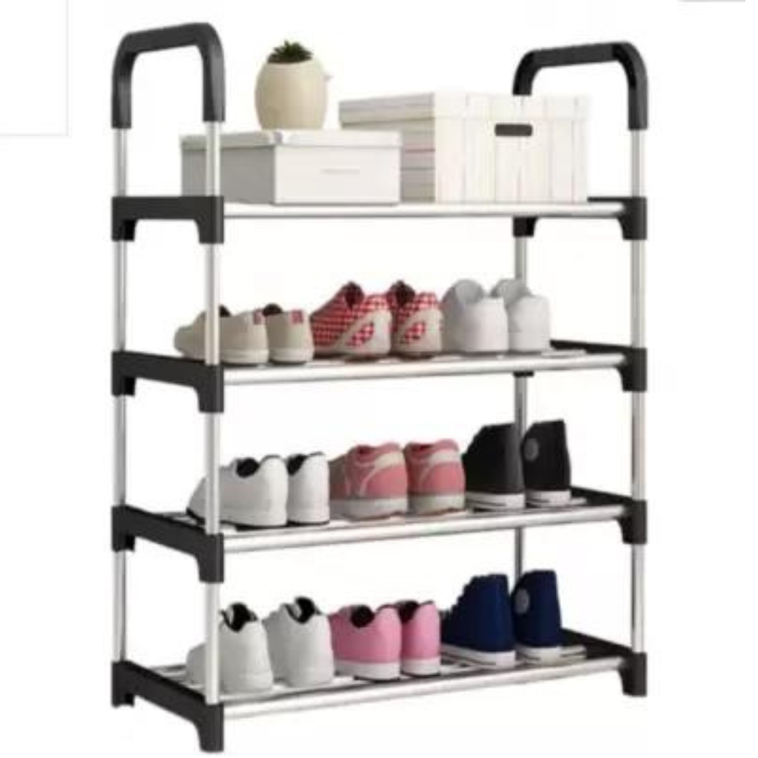 Stainless Steel Foldable Shoe Rack 4/5/6 Layers Size 60 cm x 30 cm ...