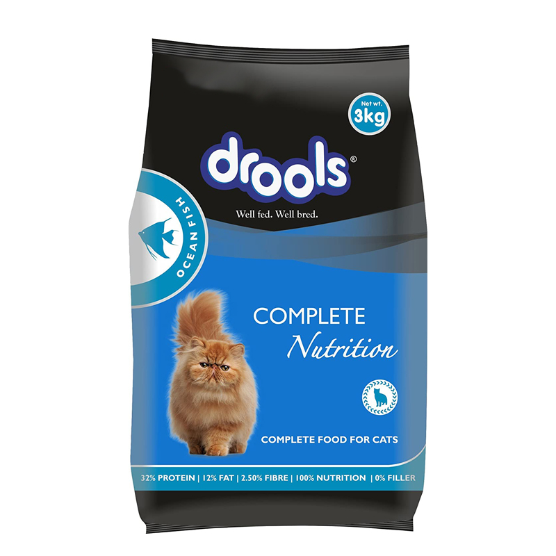 Drools Adult Dry Cat Food, Ocean Fish, 3kg By HAMROPETS | Daraz.com.np