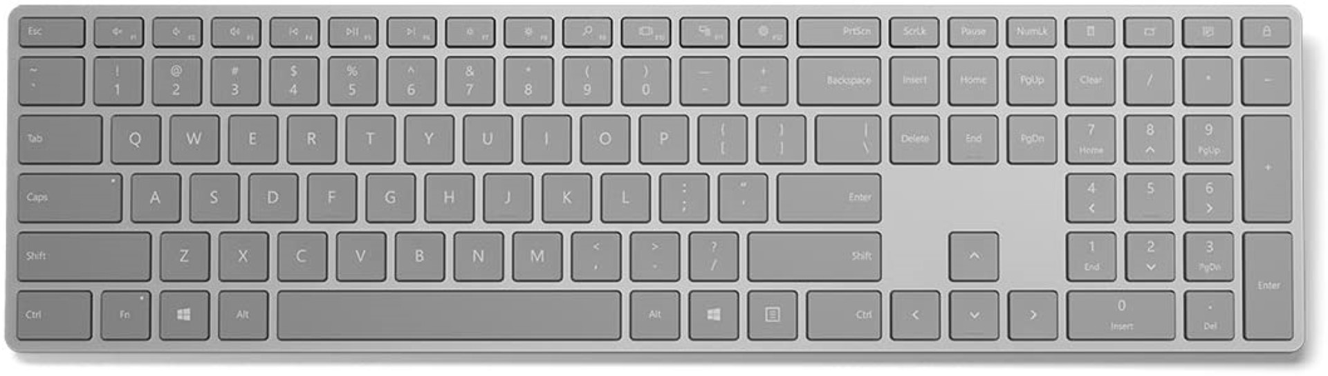 Microsoft Surface Keyboard Bluetooth - Grey | Daraz.com.np
