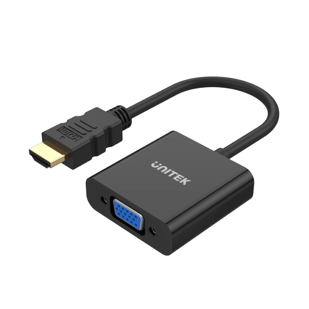 HDMI To VGA+3.5mm Audio With Power Port Converter | Daraz.com.np