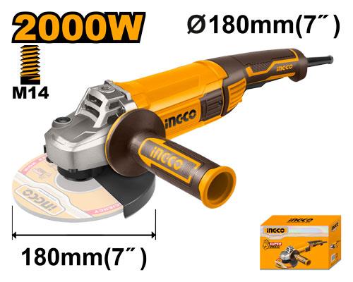 Ingco 2000 Watt Angle Grinder Newly Launch Metal And Wood Cutter ...