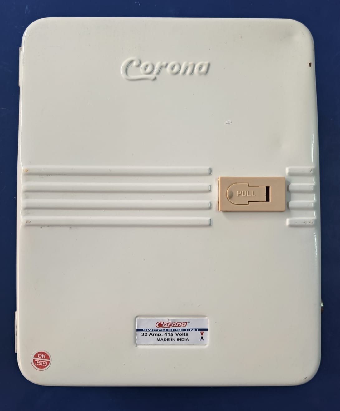 Corona electric Main switch box Control Panel Three Phase (32 Amp & 415 ...