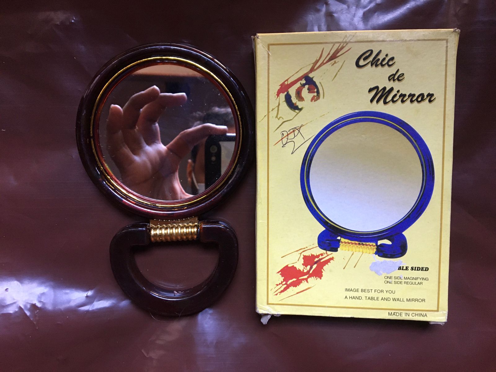 Chic de Mirror Double Sided Mirror | Daraz.com.np