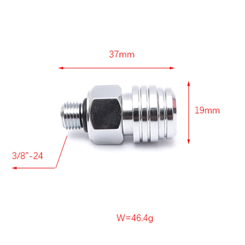 Scuba Diving BCD Standard Male BCD Connector to 3/8-24 Low Voltage ...