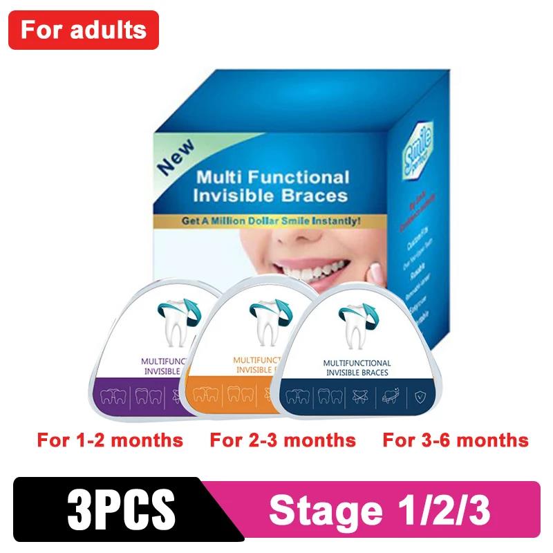 1/3PCS Teeth Corrector Tooth Orthodontic Trainer Braces Trainer for ...