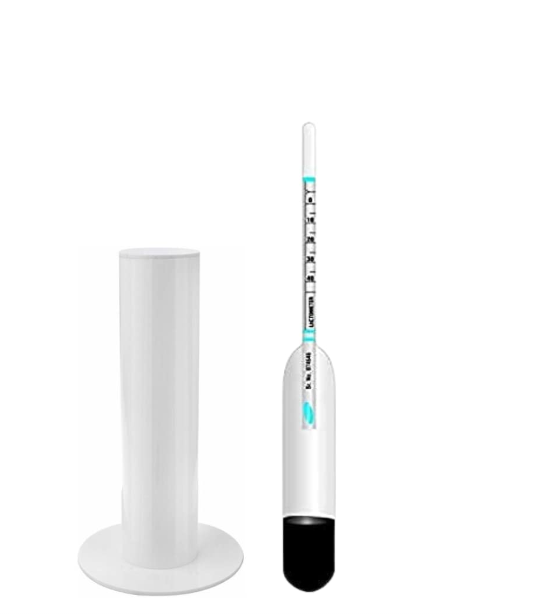 Lactometer (For Milk Testing) with Lacto Jar | Daraz.com.np