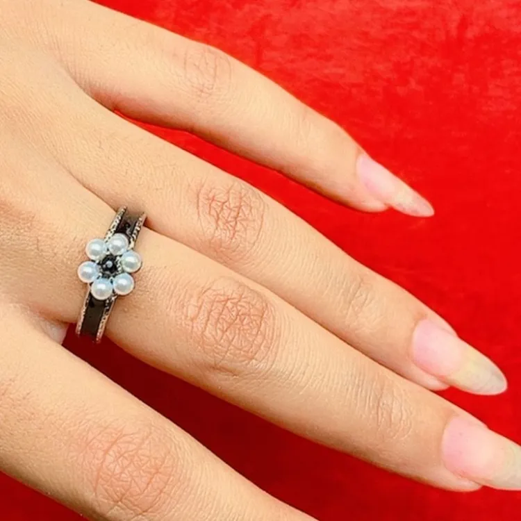 Pandora Pink Cherry Blossom Flower Ring | Best Flower Site