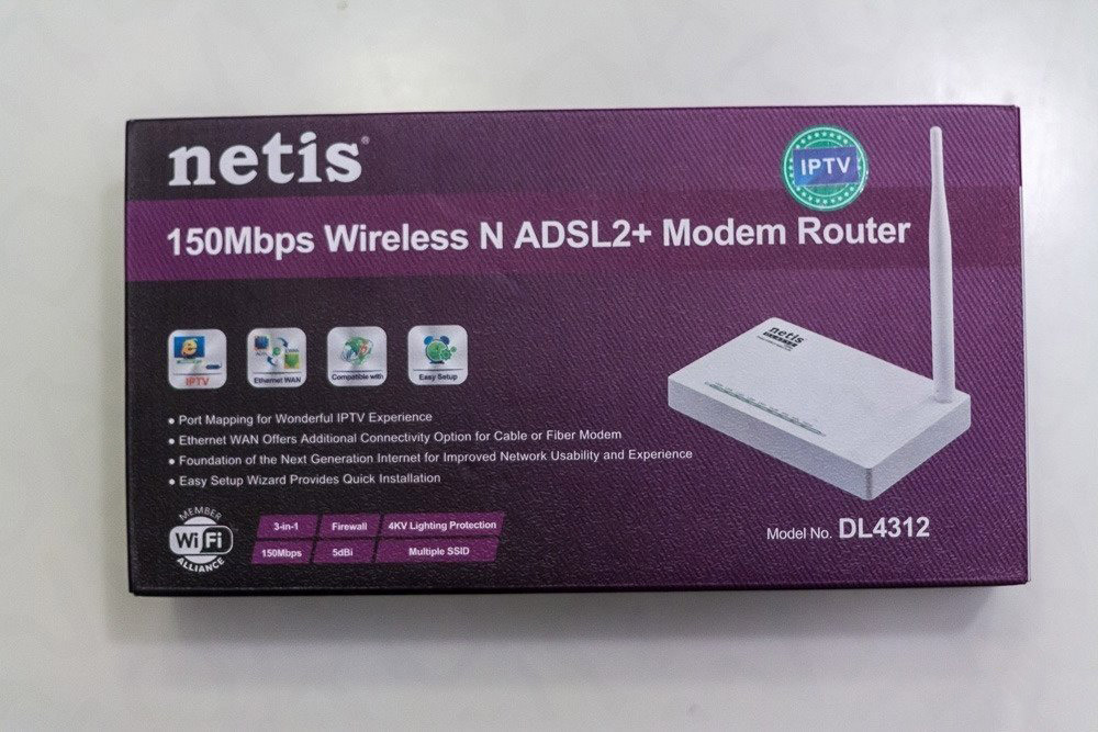 Netis 150mbps Wireless N ADSL2+ Modem Router | Daraz.com.np