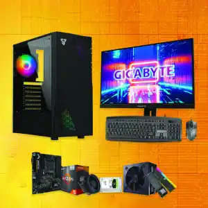 ViprTech Rebel Gaming PC Desktop Computer AMD Ryzen 2600