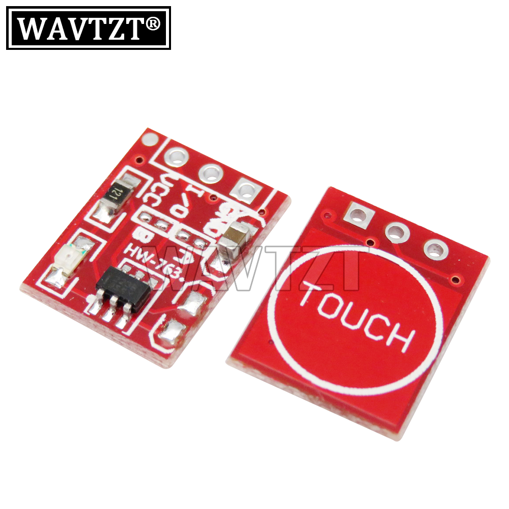 WAVTZT 10PCS/LOT TTP223 Touch Button Module Capacitor Type Single ...