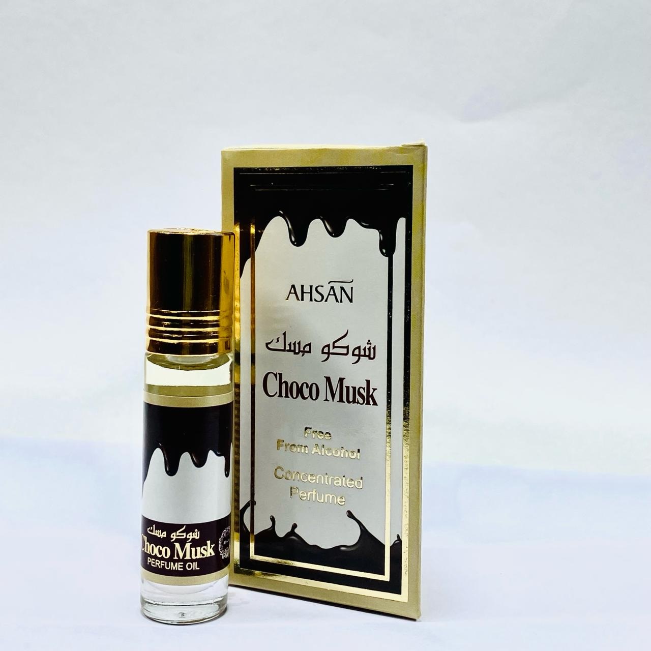 Ahsan Choco Musk Free From Alcohol Concentrated Attar Perfume 8ml ...