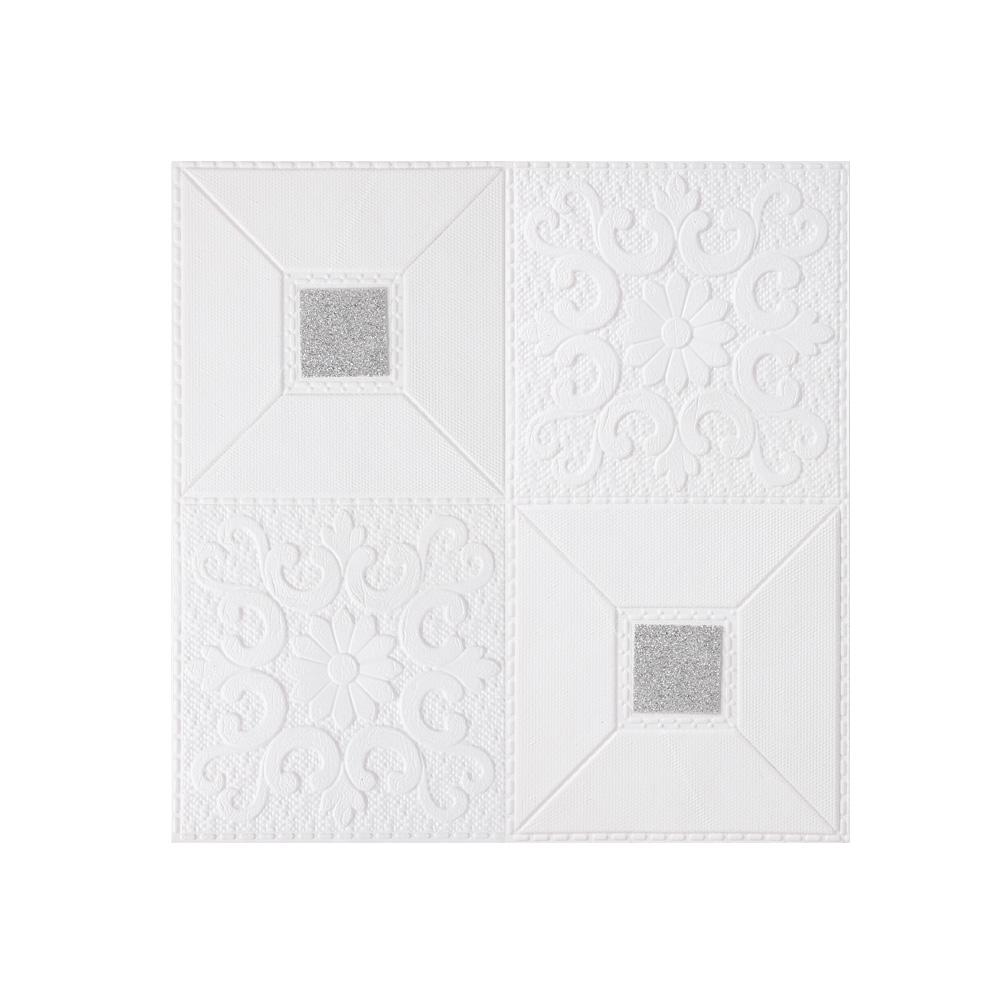 35*35cm 3D Wall Stickers -Ceiling Panel Roof Waterproof Self-Adhesive ...