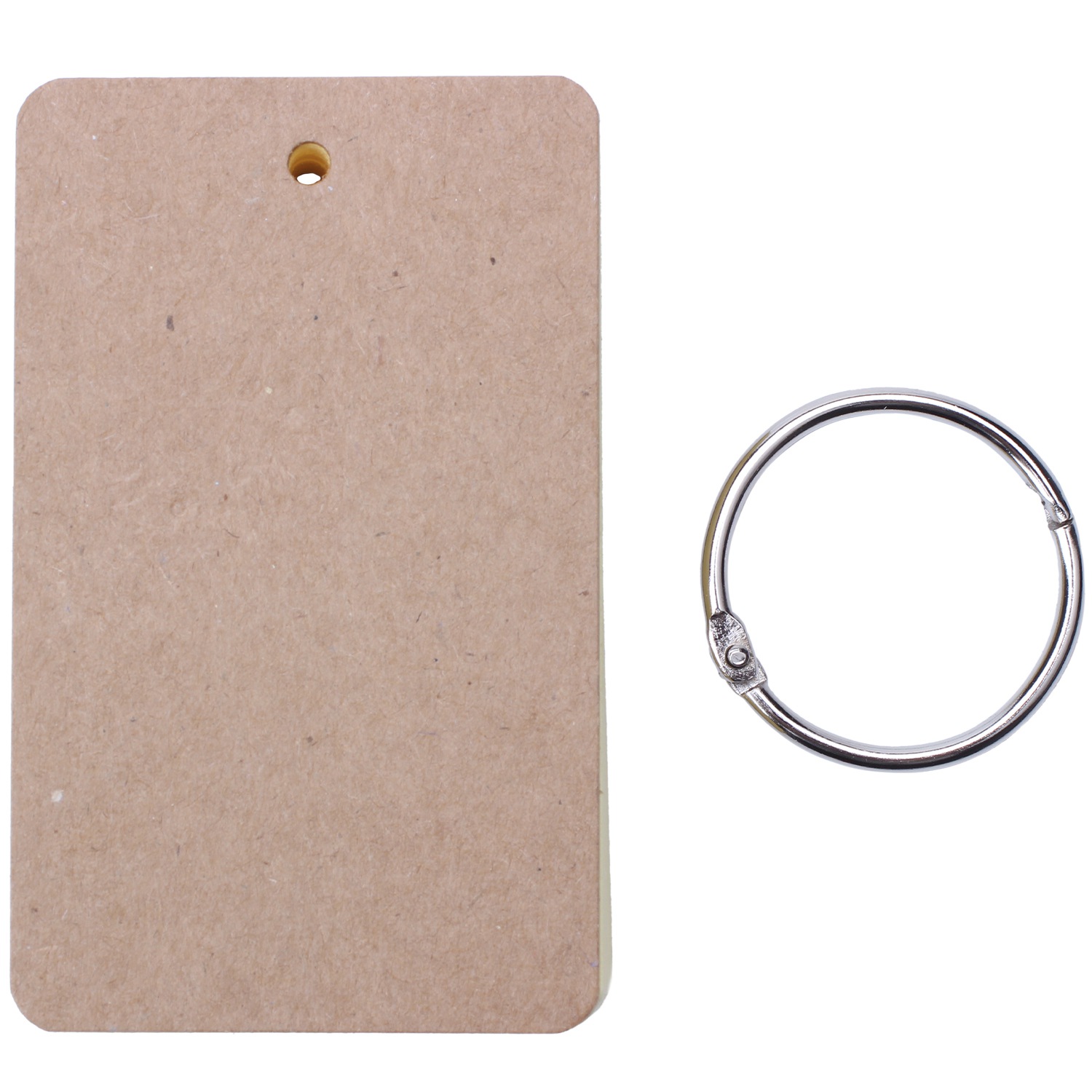 Candy Color Blank Kraft Paper Memo Pads Portable Notepads（Yellow ...