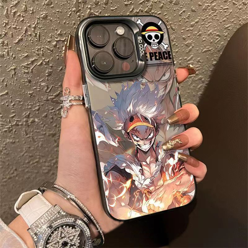 White Clothes Hats Luffy Pirate King Phone Case Compatible for IPhone ...