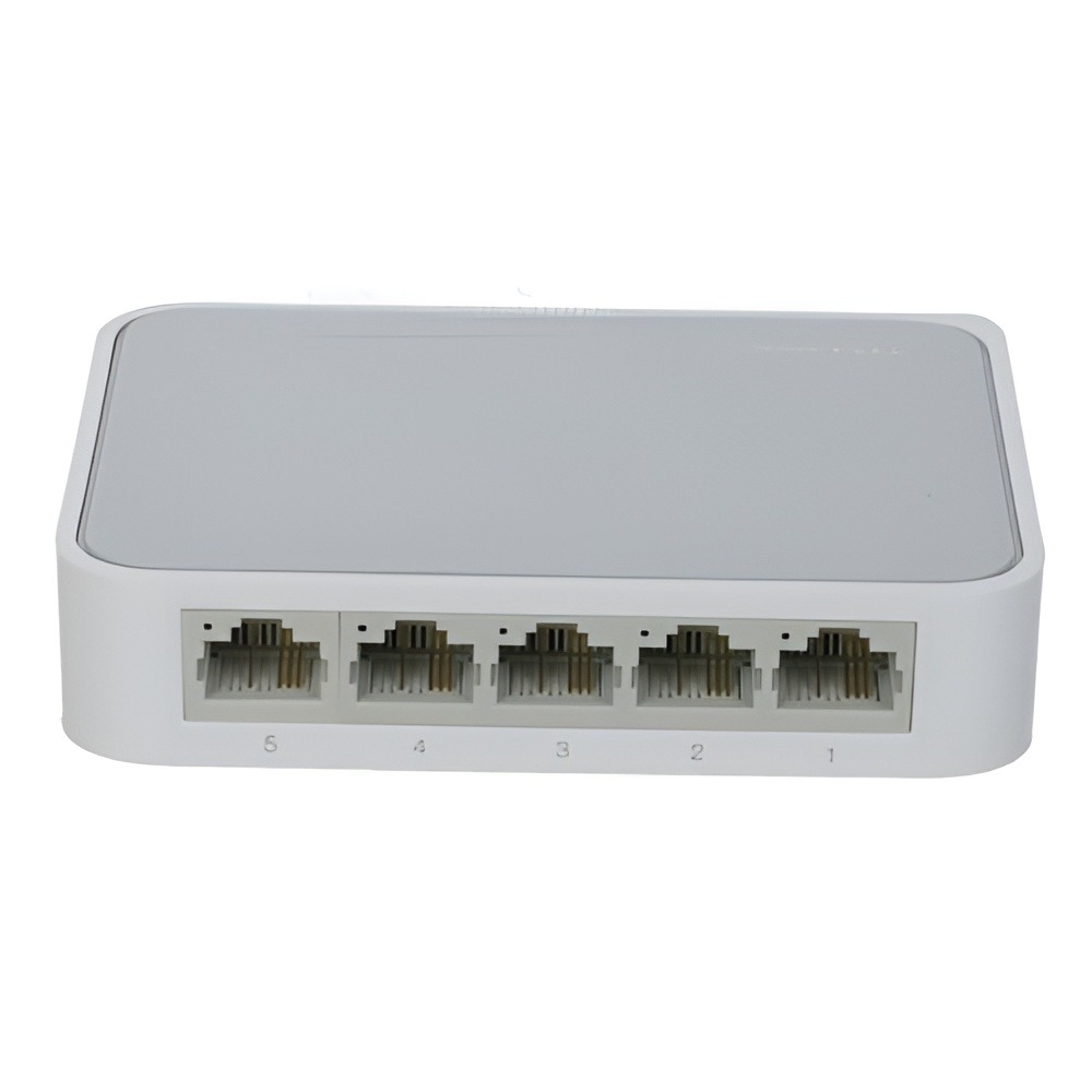 5 Port 10/100 Mbps Fast Ethernet Switch | Desktop Ethernet Splitter ...