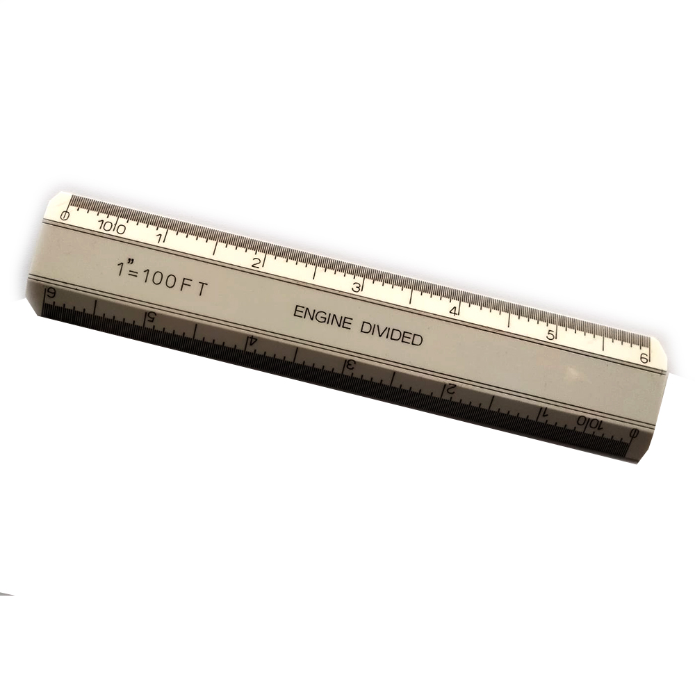 Scale For Land Measurement (Survey)/ Ruler For Amin 1":100FT | Daraz.com.np