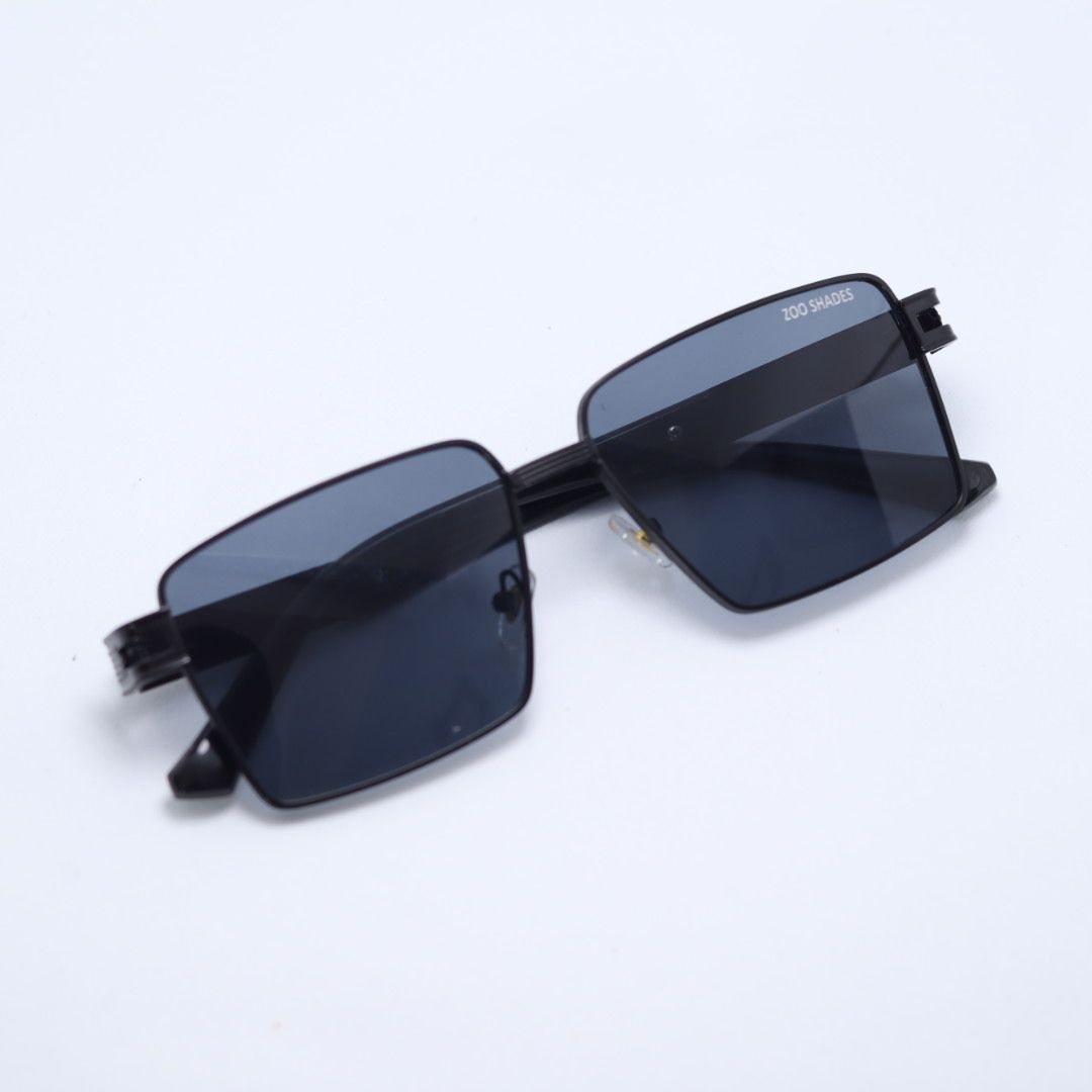 Full Black Metal Frame Sunglasses For Men | Daraz.com.np