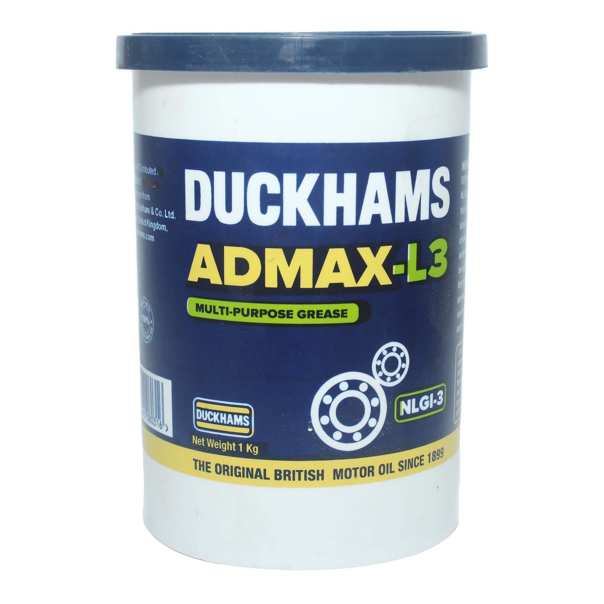 Duckhams ADMAX -L3 Grease NLGI-3 1kg | Daraz.com.np