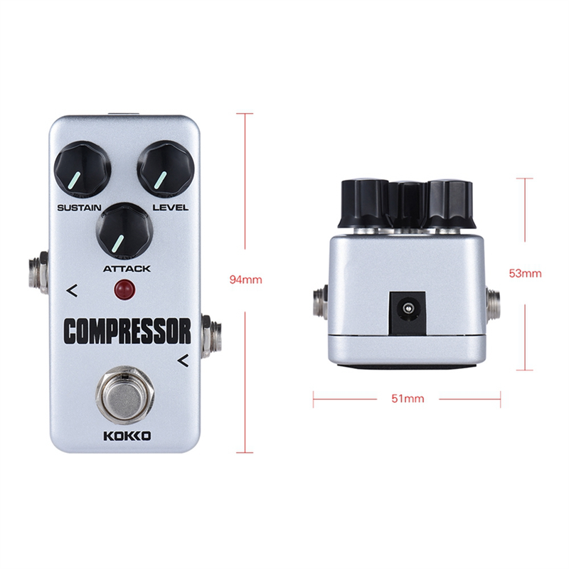 Guitar Effect Pedal Compressor Fully Analog Circuit Guitar Compressor ...